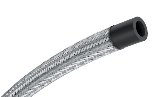 Tuyau epdm tresse inox sanitaire eau ACS, WRAS, CSTB